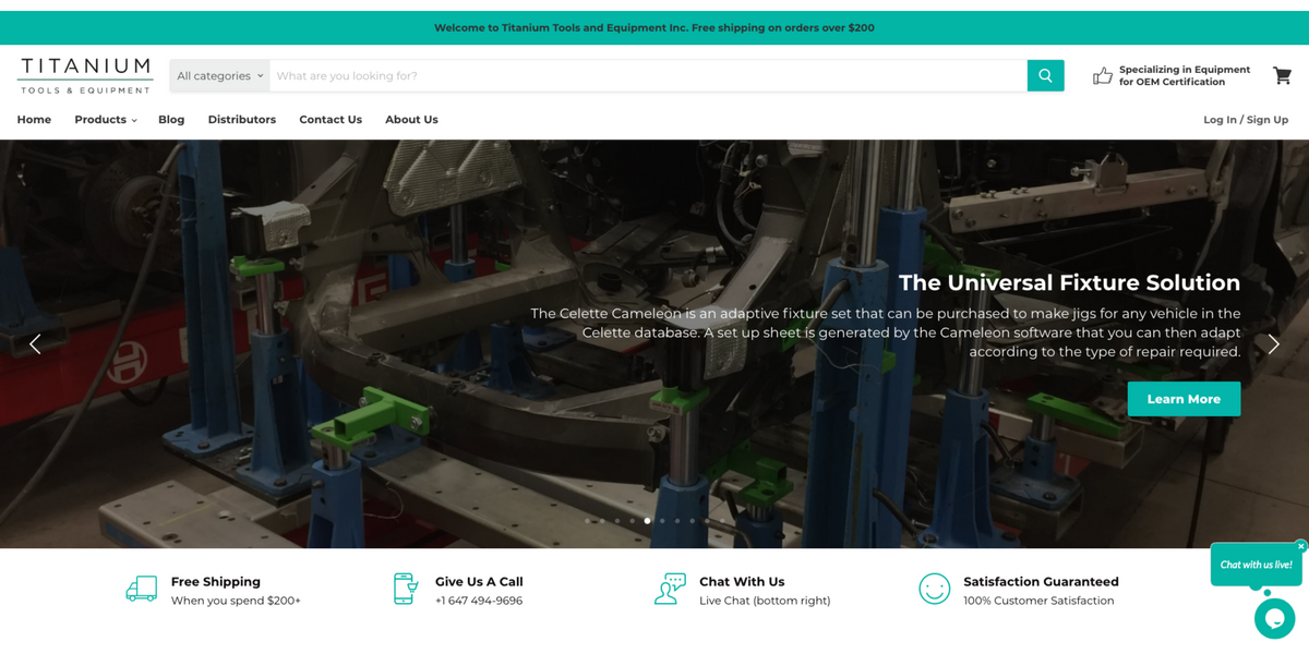 PaintGo Evaluation Form — Titanium Tools & Equipment Inc